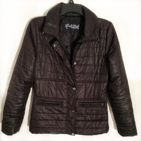 Hale Bob | Jackets & Coats | Hale Bob Black Puffer Jacket Size M | Poshmark